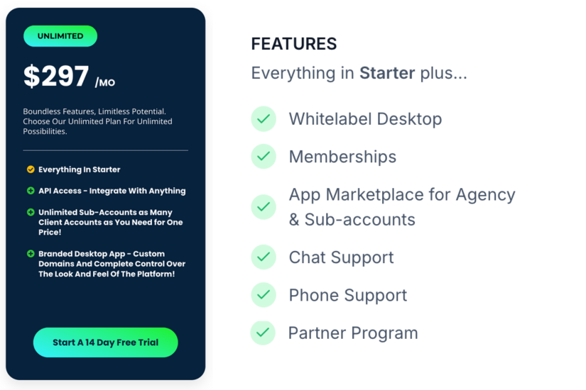 GoHighLevel Pricing Plans & Hidden Costs (2025 Review): Agency vs SaaS ...