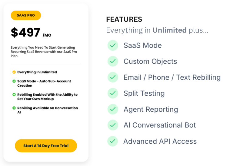 GoHighLevel Pricing Plans & Hidden Costs (2025 Review): Agency vs SaaS ...